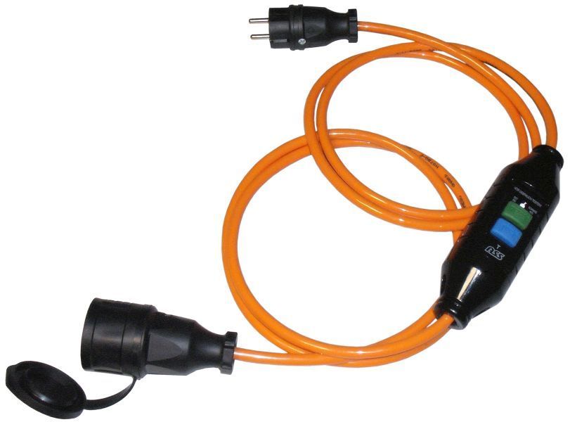 Schuko - Personenschutz-Verlängerung mit PRCD | Mörer Schiffselektronik